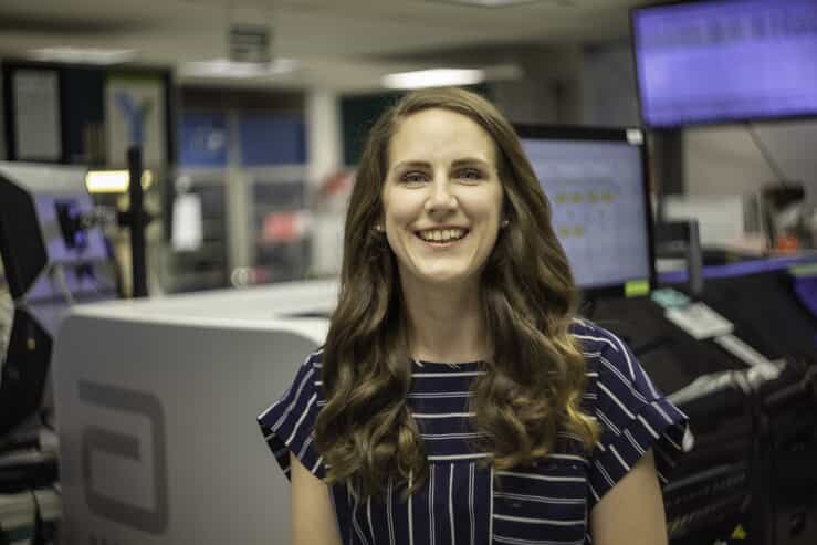 Laboratory Section Supervisor Ashley Honored as Employee of the Month