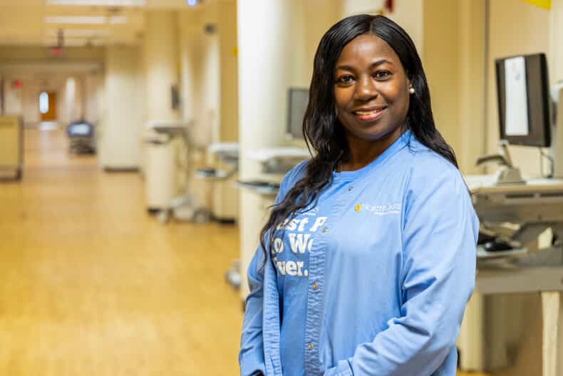 Certified Nursing Assistant Claudette Honored as Employee of the Month