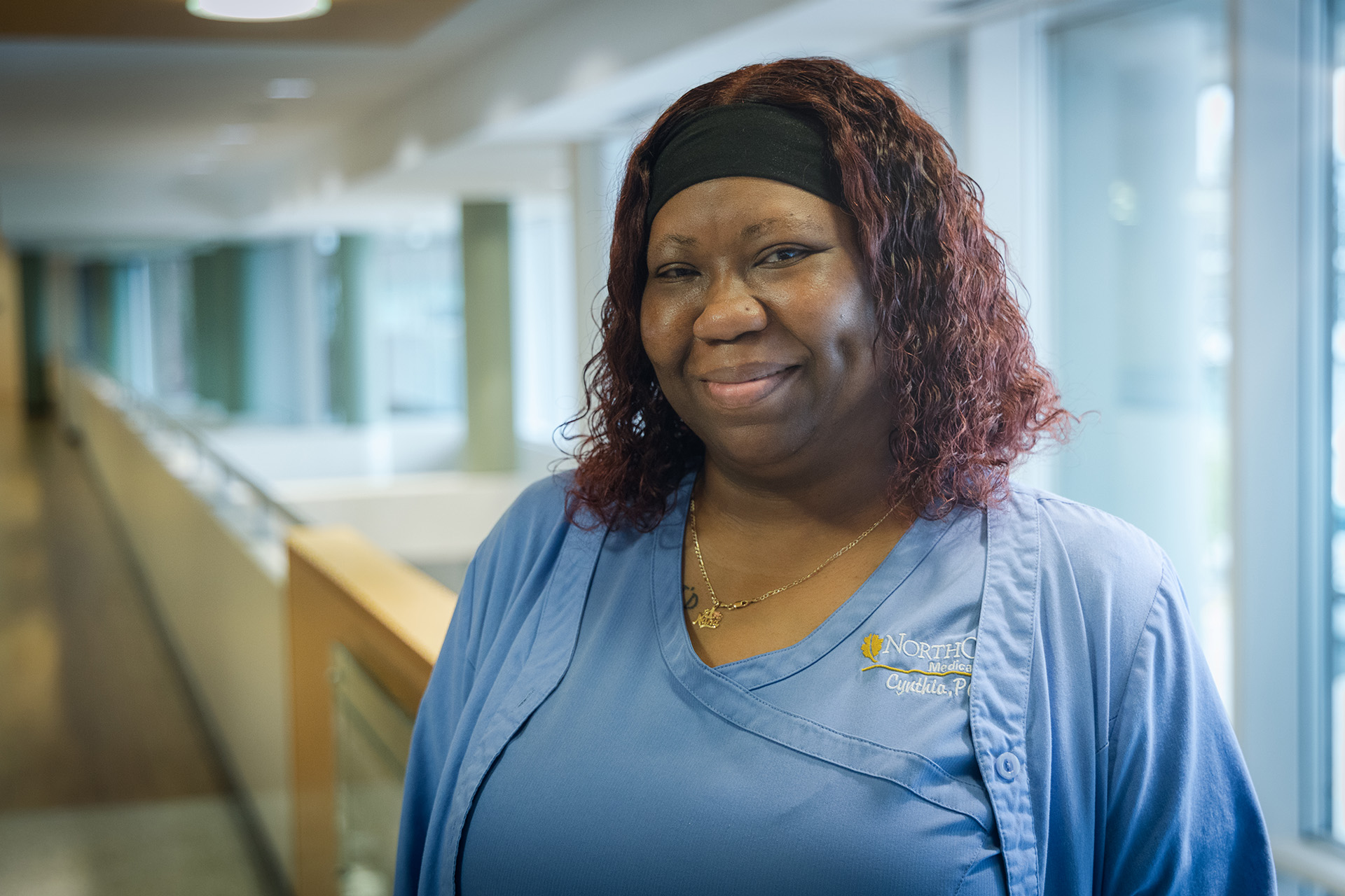 Patient Care Technician Cynthia Honored as Employee of the Month