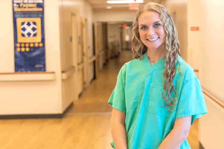 Operating Room Circulator Taylor Honored with Nurse Excellence Award